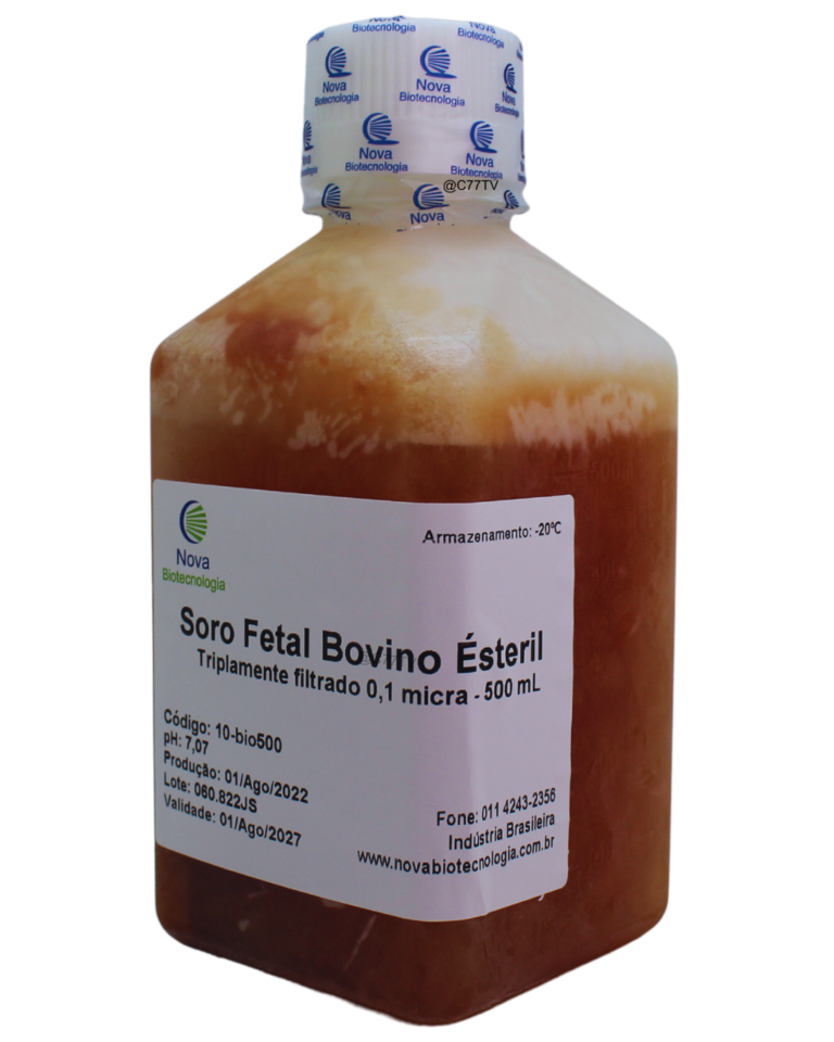 Soro Fetal Bovino - filtrado, estéril. 10-bio500 - Labtrade do Brasil